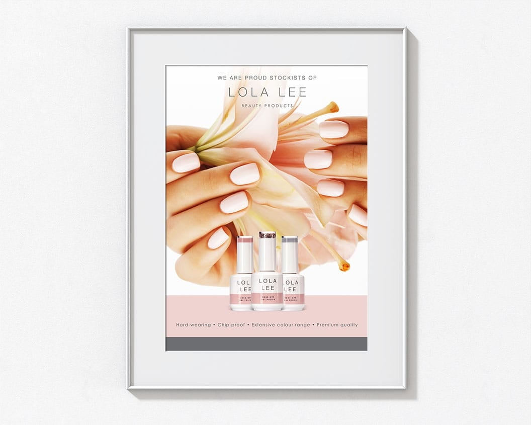 Lola Lee Flower Poster | Belush Ltd